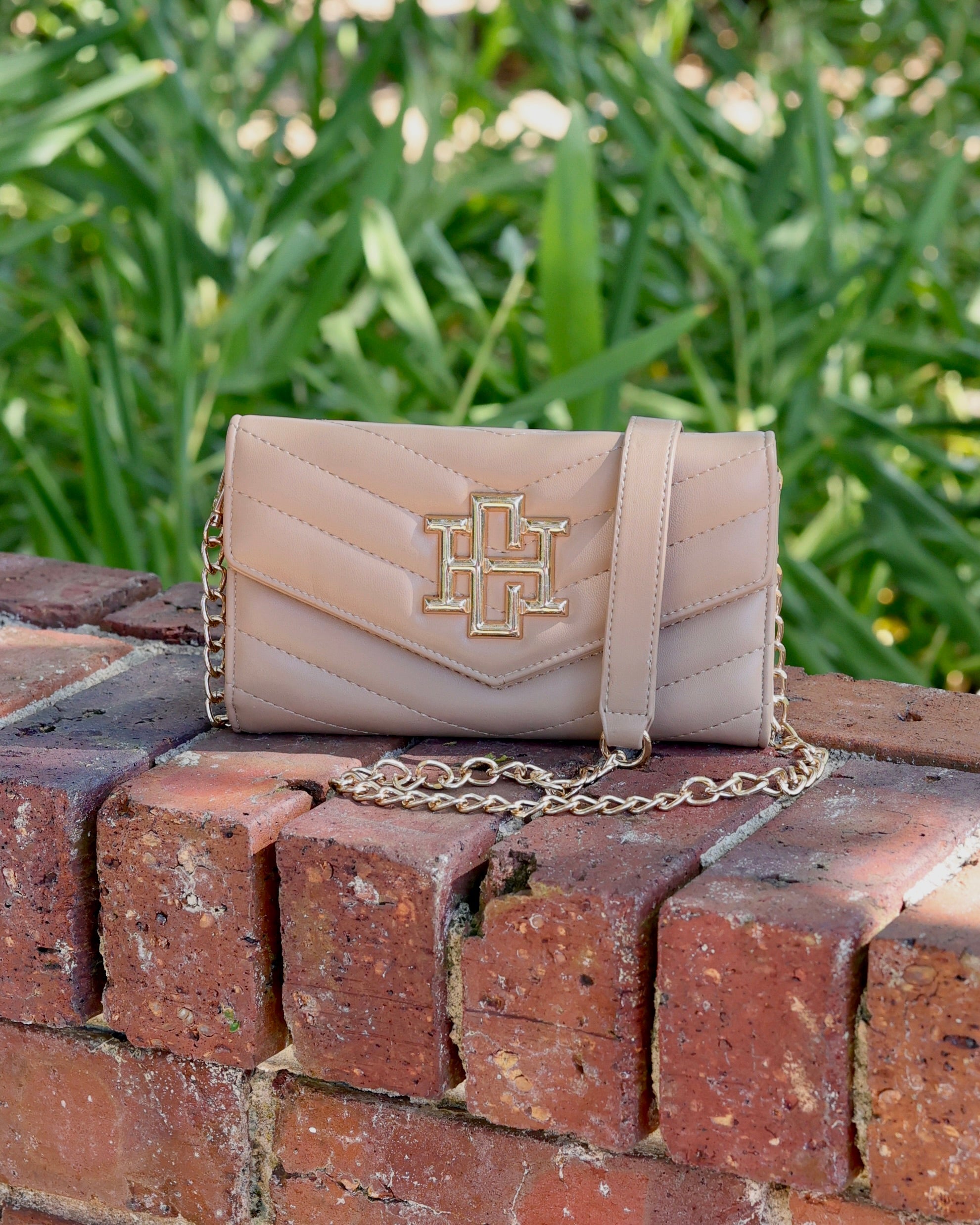 CH Crossbody/Clutch Latte - Geaux Styles