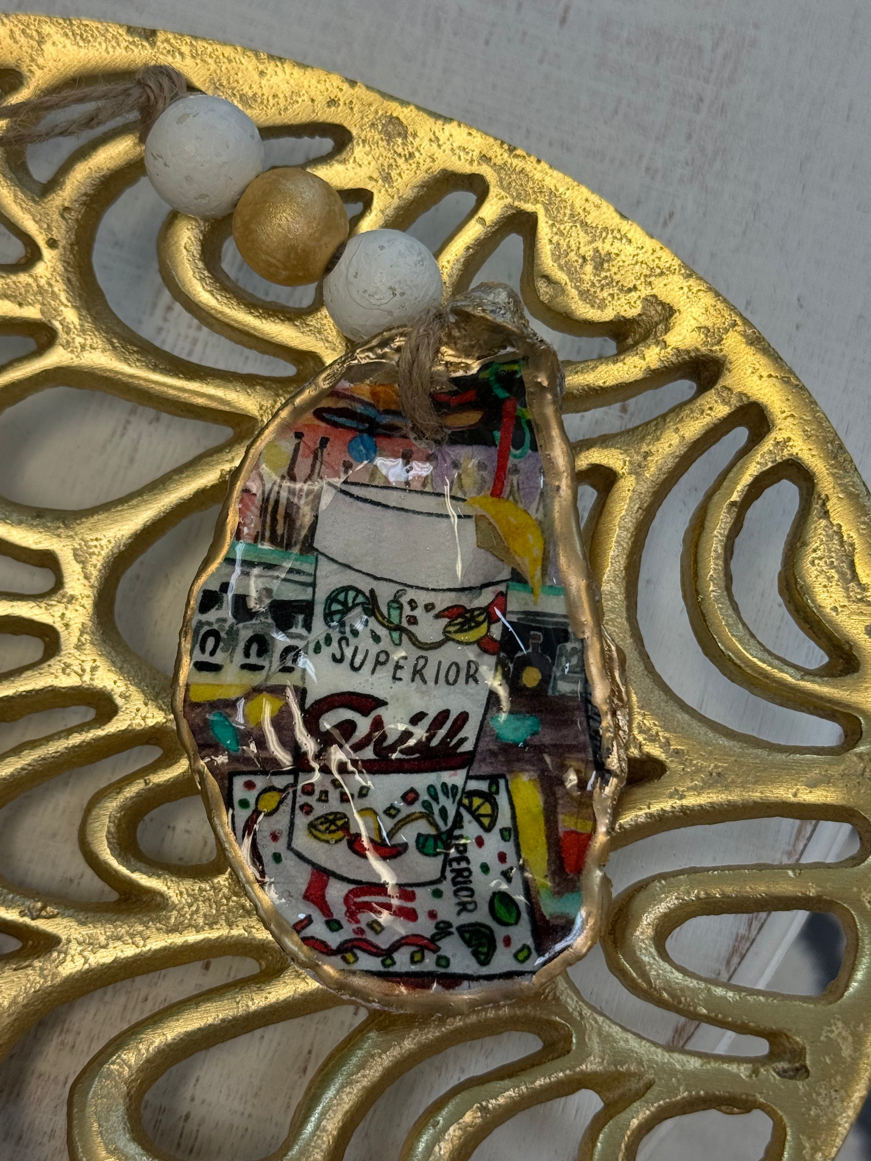 Shop LA Oyster Ornaments at Geaux Styles
