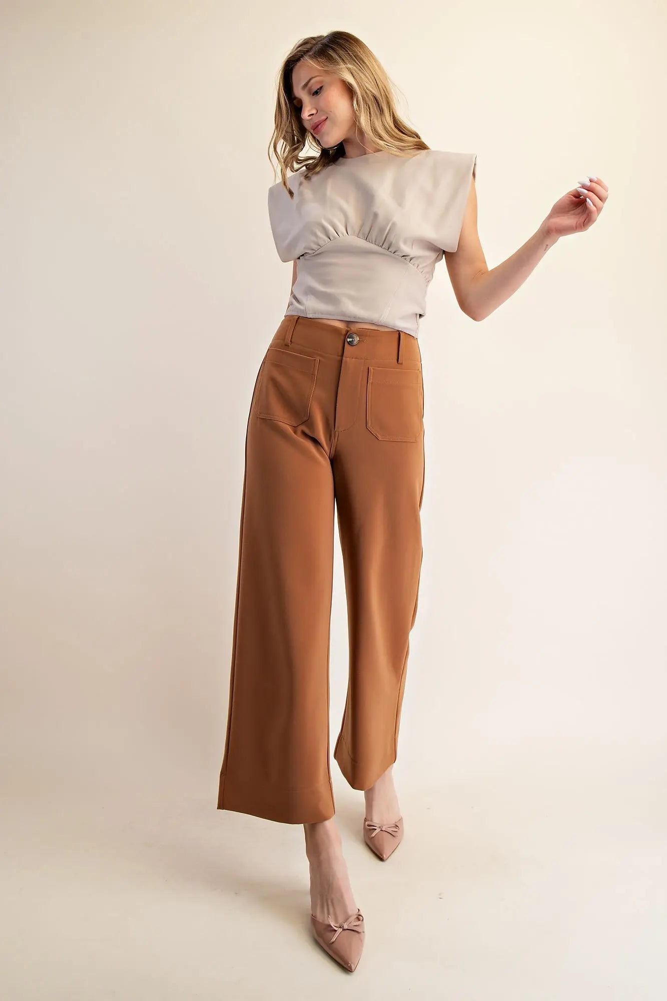 Shop Caramel Dress Pants at Geaux Styles | Women's Fashion Boutique