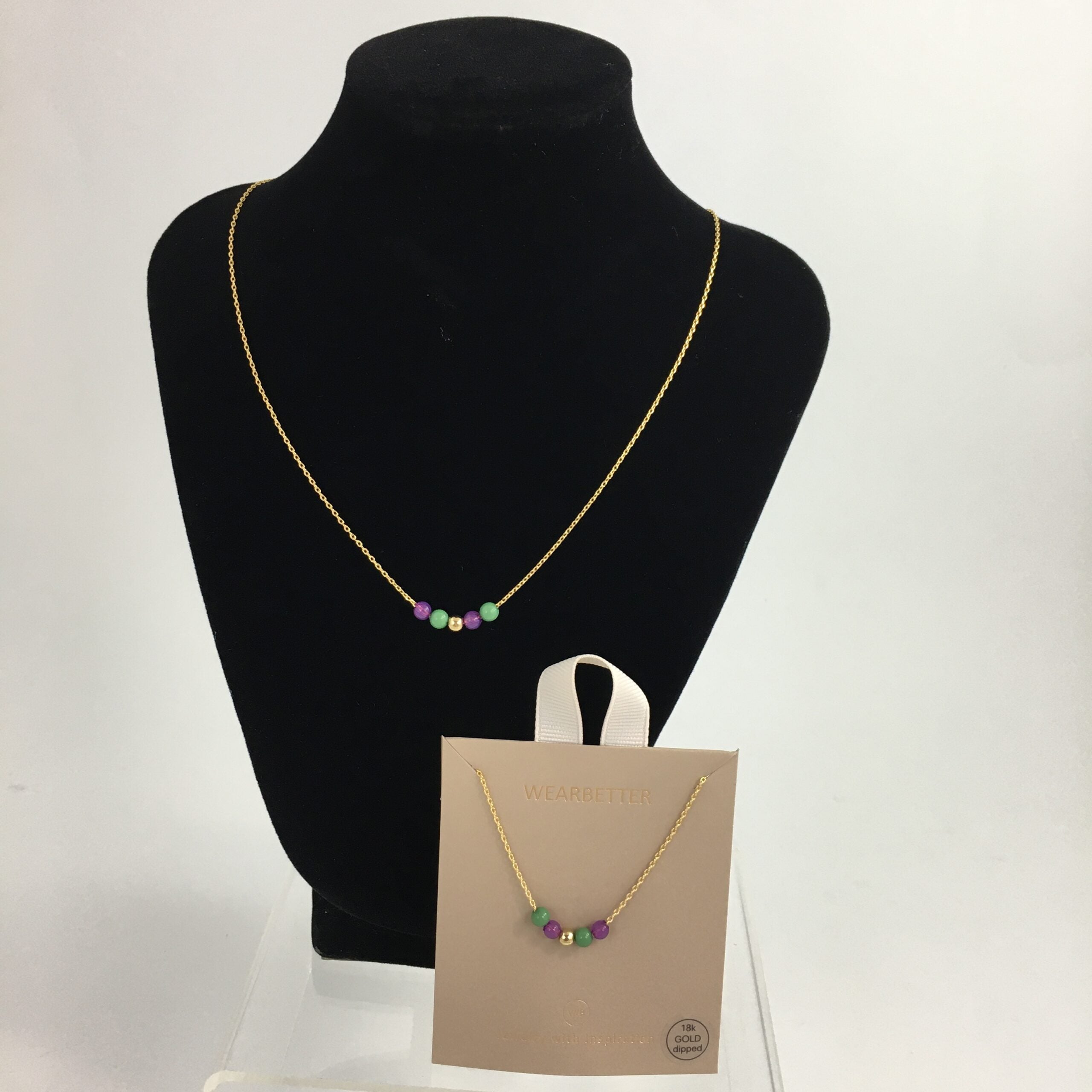 Mardi Gras 5-Pearl Necklace | Geaux Styles