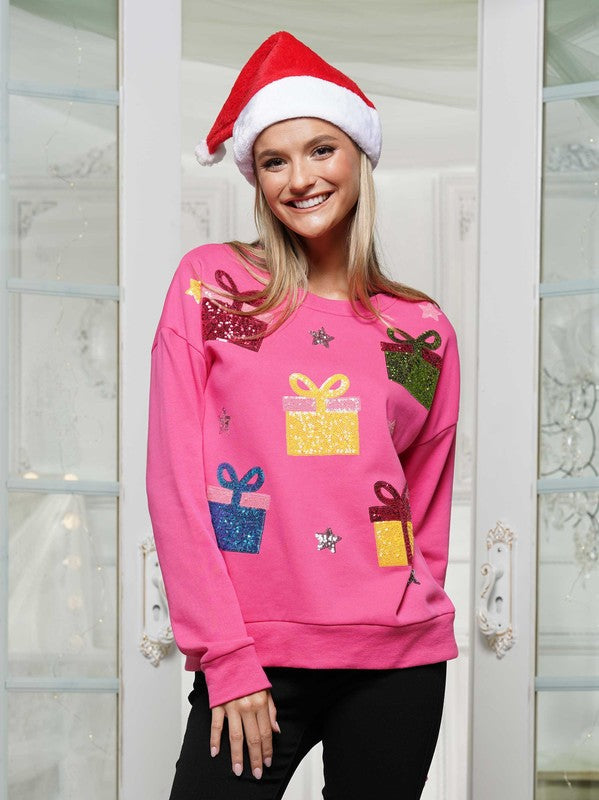 Sequin Long Sleeve | Geaux Styles Boutique